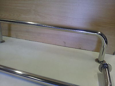 Pair of 1800mm long 150mm high 1" 316 Stainless Steel Boat Grab Rails ...